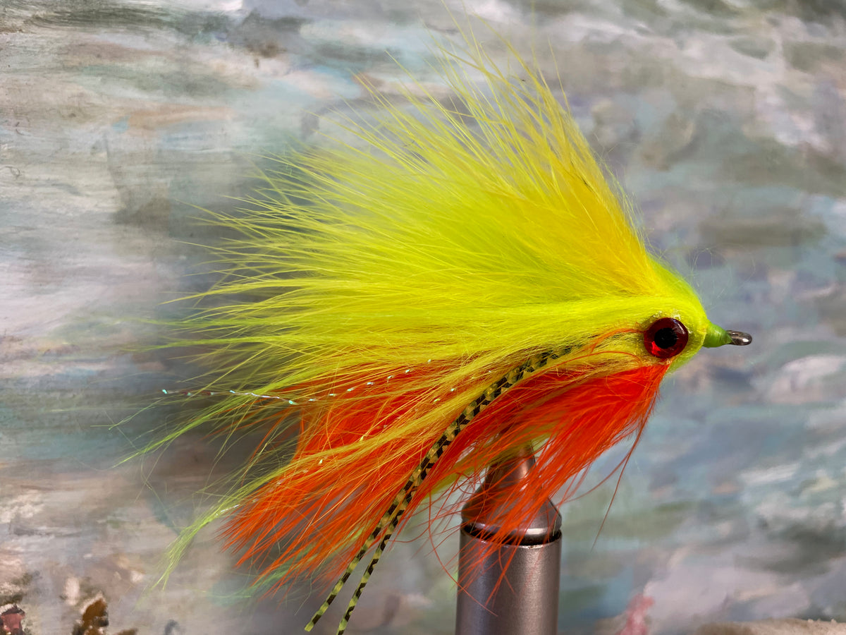 Murray Cod Marabou Deceiver Orange Belly – The Fly Shop Australia